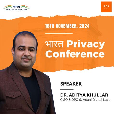 Dr Aditya Khullar On Linkedin Privacy Cyber Data Datasecurity Informationsecurity Adani