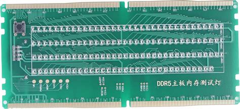 Amazon DDR Desktop Mainboard Test Card Memory Slot Tester Board With LED Light For