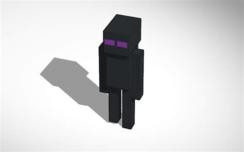 3d Design Enderman Tinkercad