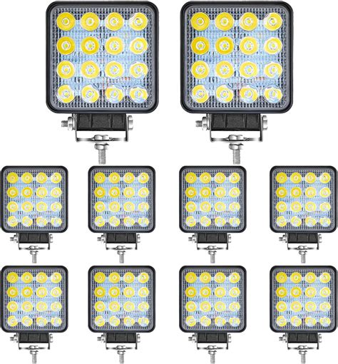 Buy Bright Led Light Pods For Trucks Led Light Bar Lightsgogo 4 48w
