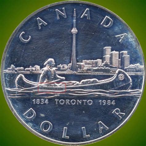 1984 Canada Silver Collector Dollar Coin 23 3 Grams 500 Silver No Tax