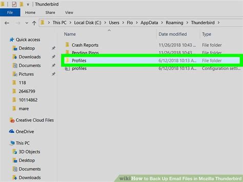 How To Back Up Email Files In Mozilla Thunderbird With Pictures