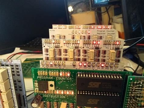 RISC Relay CPU Details Hackaday Io