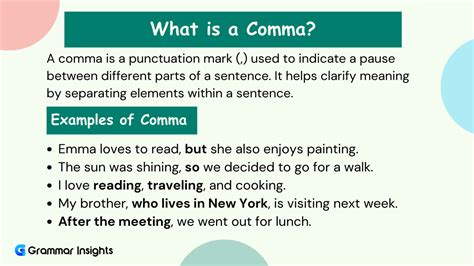 What Is A Comma Rules Usage And Examples What Is A Comma Rules Usage And Examples