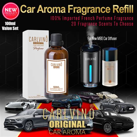 100ml Car Diffuser Essential Oil Refill For M80 M90 M801 Mx8 Mx20 Msds Certified