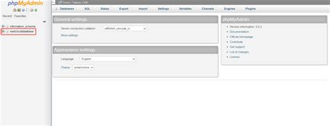 Managing Mysql Database Via Phpmyadmin · Gitbook
