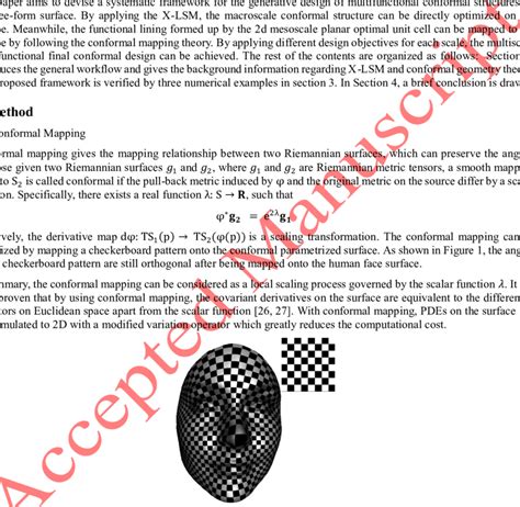 Visualization Of Conformal Mapping On A Human Face Surface 2 2 Extended