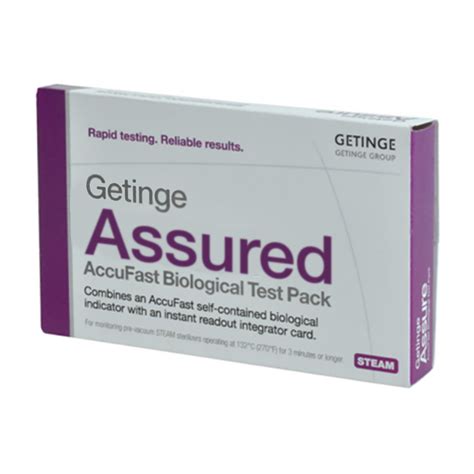 Getinge Assured Accufast Biological Test Pack