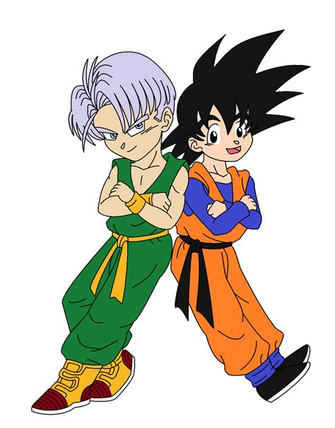 Trunks And Goten By Martanime On Deviantart