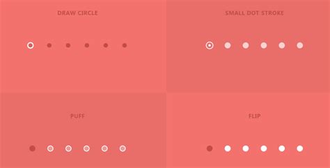 svg css 圆点导航按钮动画效果 IT书包