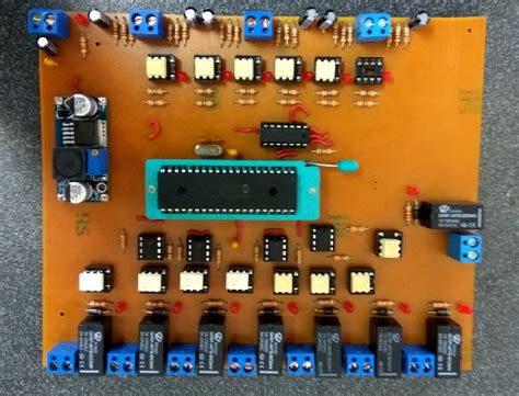 Developed Plc Prototype Using The Pic16f877 Download Scientific Diagram