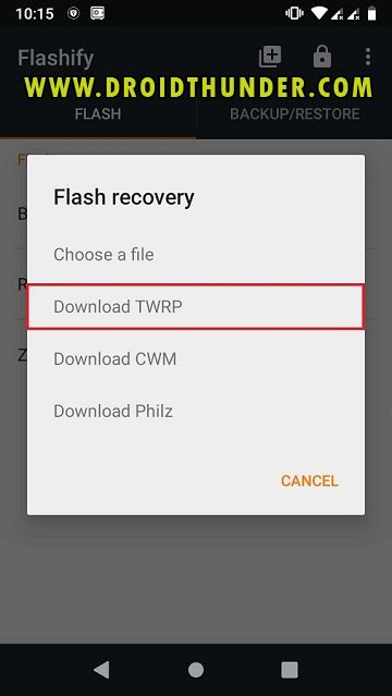 Install Twrp Recovery Without Pc On Any Android Phone