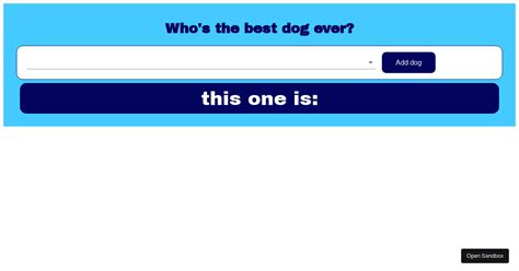 React Typescript Codesandbox