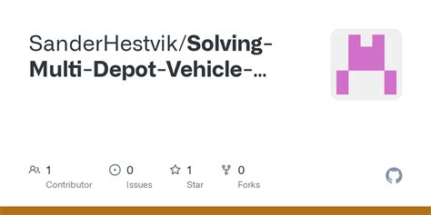 Github Sanderhestviksolving Multi Depot Vehicle Routing Problem Using A Genetic Algorithm