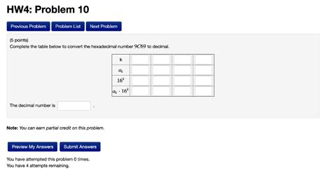 solved hw4 problem 10 previous problem problem list next