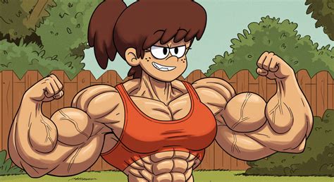 Muscular Lynn Loud 3 By Molly Dolly Holly On Deviantart