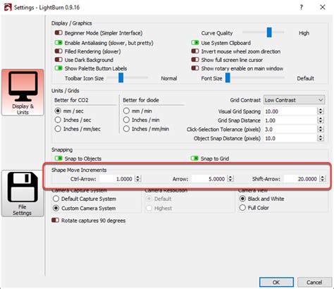 Nudge Offset Adjustment LightBurn Software Questions LightBurn Software Forum