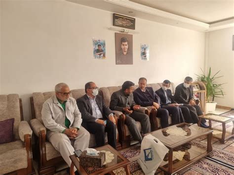 دیدار و تکریم خانواده شهید صنعت دفاعی استان احسان قدبیگی امور