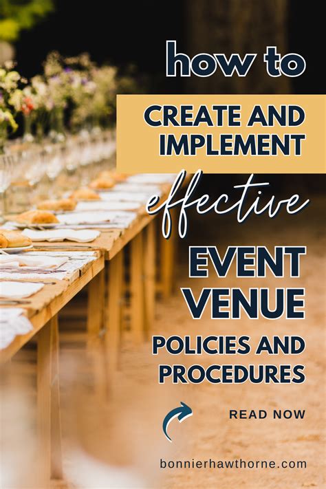 5 Strategies To Implement A Strong Event Venue Polices And Procedures Event Space Business