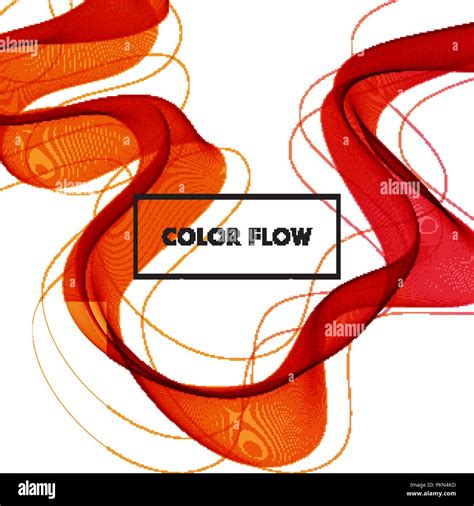 Abstract Colorful Vector Background Color Flow Wave For Design