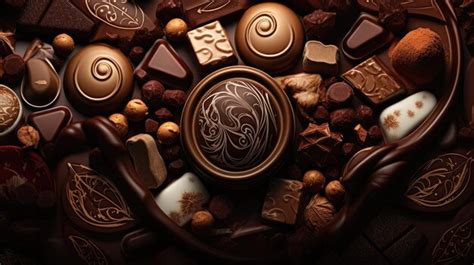Premium Ai Image An Image That Captures The Silky Smoothness Of Chocolates Inviting A Sensory