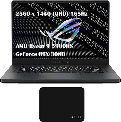Asus Rog Zephyrus G15 Ga503 Ryzen 9 5900hs · Rtx 3080 100w · 15 6” Qhd 2560 X 1440 165 Hz