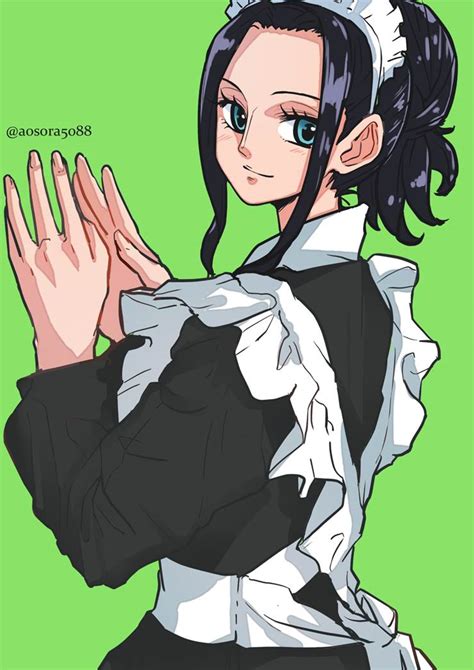 Robin 插画师あおそら的妮可罗宾插画图片 BoBoPic