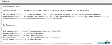 vigilante malware blocks victims from downloading pirated software
