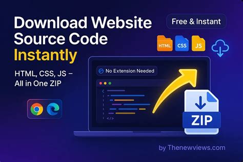 Download Any Websites Source Code Instantly Free Online Tool 2025