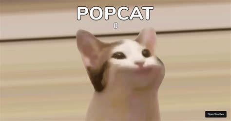 Vue Example Popcat Codesandbox
