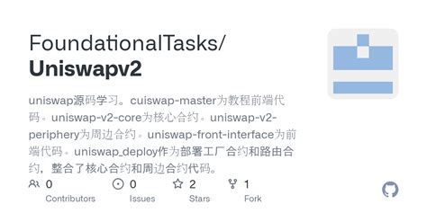 Github Foundationaltasks Uniswapv Uniswap Cuiswap Master Uniswap V Core