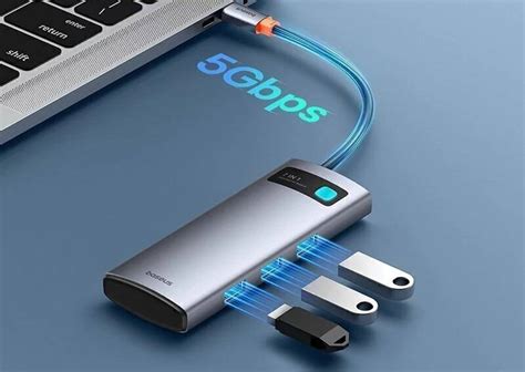 Hub USB C 7 Em 1 4K 60Hz Baseus Brasil Loja Oficial