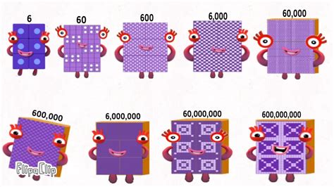 Numberblocks 6 To 600 Million Dance To The Beat Of The Music Youtube