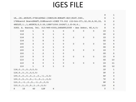 PPT DATA EXCHANGE FORMAT IGES PowerPoint Presentation Free Download ID 2213961