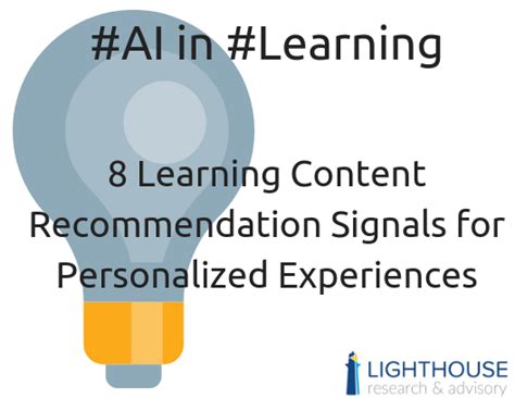 Ai In Learning 8 Learning Content Recommendation Signals For