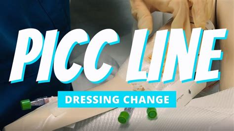 PICC Line Dressing Change Nurse Skill Demo YouTube Nurse Skills Nurse Skills