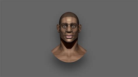 Artstation Male Head 03 Obj Resources Artstation Male Head 03 Obj Resources
