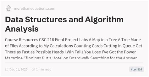 Data Structures And Algorithm Analysis