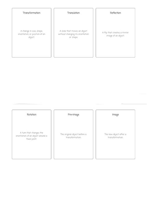 Transformation Flashcards Pdf