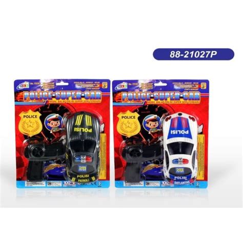 Jual Mobil Remote Polisi Besar Hkr Atau Kecil Remote Kabel Mainan Shopee