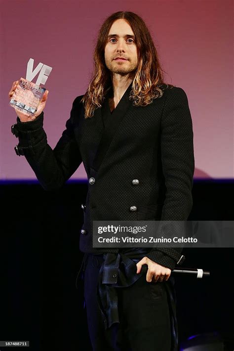 Actor Jared Leto Accepts An Award As He Attends The Vanity Fair News Photo Getty Images