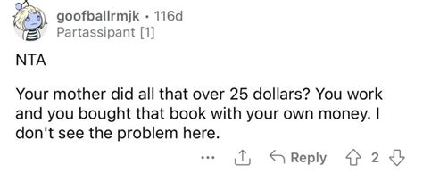 Controlling Mother Overreacts To Teen Spending 25 On A Book