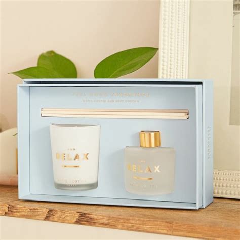 Sentiment Mini Fragrance Set Reed Diffuser Packaging Candle T Set
