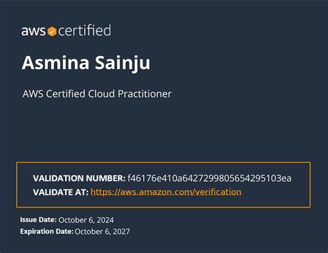 Asmina Sainju On Linkedin Aws Cloudcertification Careergrowth