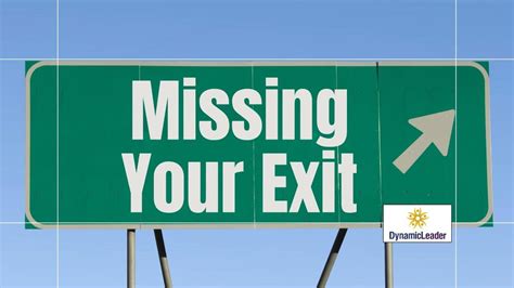 Missing Your Exit