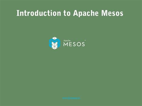 Introduction To Mesos Ppt