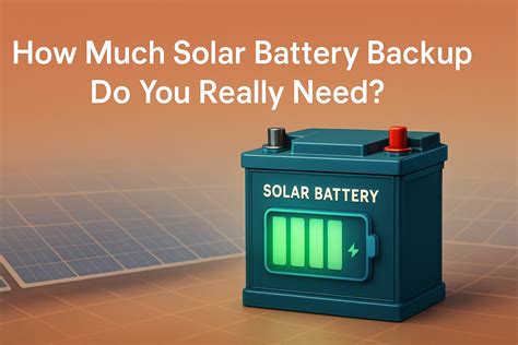 Battery Sizing Calculator Tool