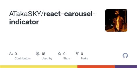 Github Atakaskyreact Carousel Indicator