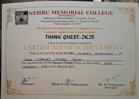 Thinkquest2k25 Dumbcharades Quizchallenge Gratitude Learning