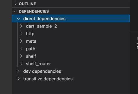 Differentiate Devdependencies And Dependencies · Issue 3202 · Dart